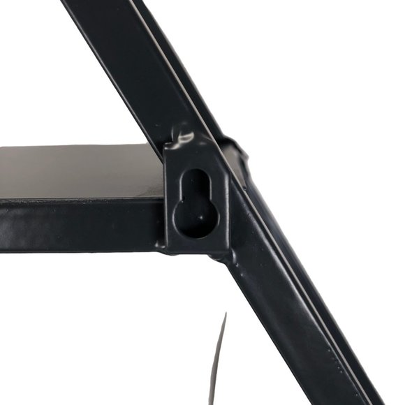 Wall Decor | Black Metal Triangle 3 Shelf Tier Wall Hanging Display ...